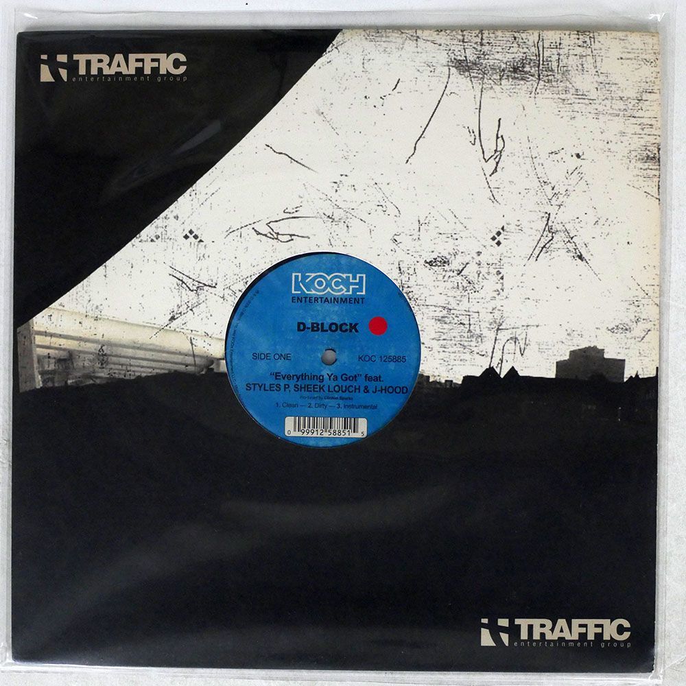【やや傷や汚れあり】D-BLOCK/EVERYTHING YA GOT/KOCH ENTERTAINMENT KOC125885 12の落札 ...