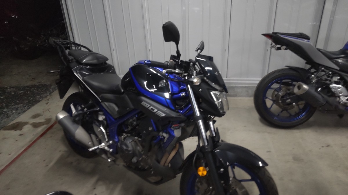 【やや傷や汚れあり】動画あり 平成30年式 ETC ★MT-03 RG13J★mt03 mt-25の落札情報詳細 - ヤフオク落札価格検索 オークフリー