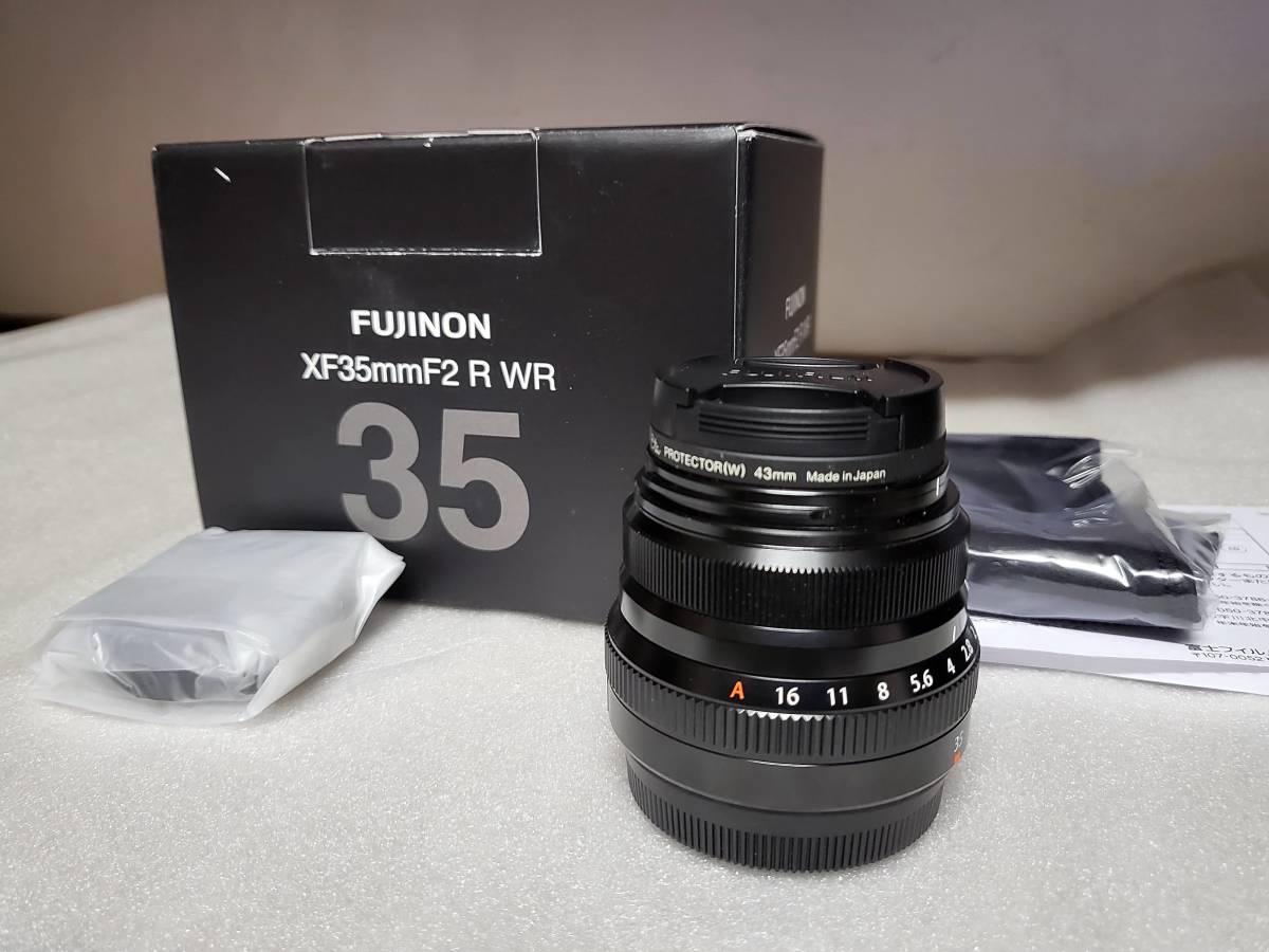 【目立った傷や汚れなし】FUJIFILM XF35mm F2 R WR ＋ Kenko レンズフィルター PRO1D 43mm装着済み / 富士フイルム レンズ ミラーレス一眼の落札情報詳細 ...
