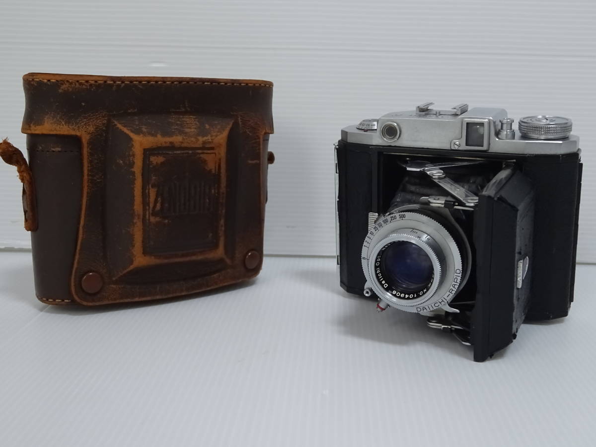 【傷や汚れあり】第一光学 Zenobia R SEIKOSHA-RAPID ゼノビア 蛇腹 スプリングカメラ フィルムカメラ 1950年代 ...