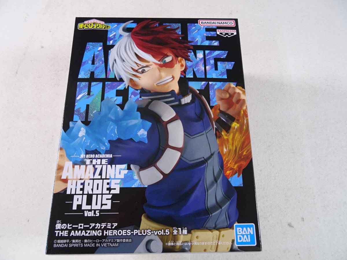 【未使用】06/S387★プライズ★僕のヒーローアカデミア THE AMAZING HEROES PLUS vol.5★轟焦凍★の落札情報詳細 - ヤフオク落札価格検索 オークフリー