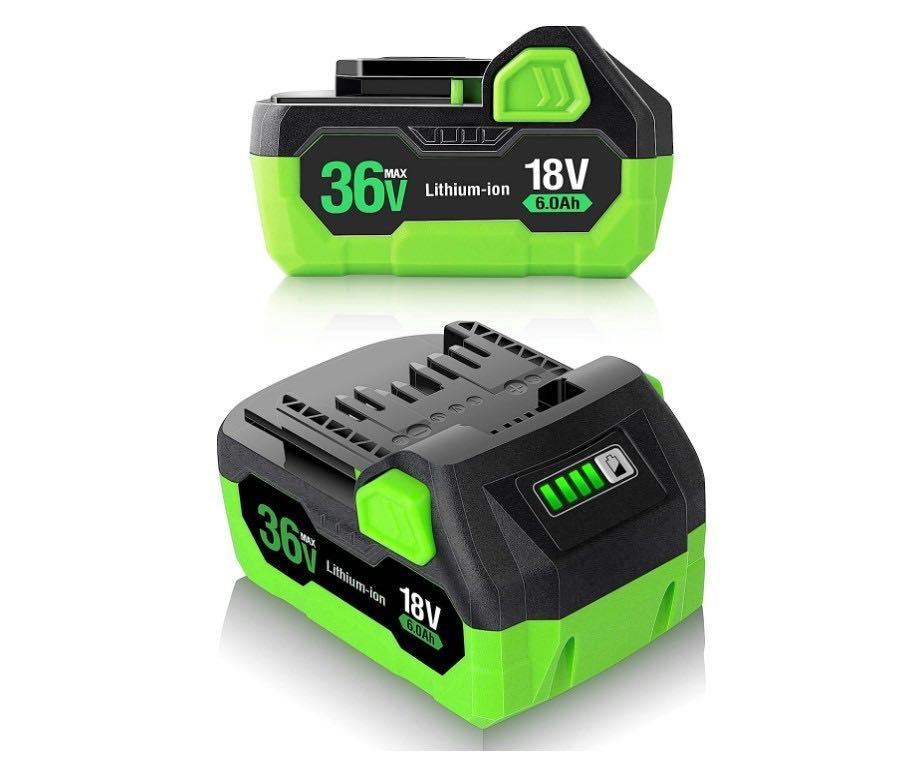 【未使用】最短翌日 A62 マルチボルト互換バッテリー 36V3.0Ah & 18V6.0Ah 2個Set 自動切替 BSL36B18 ...