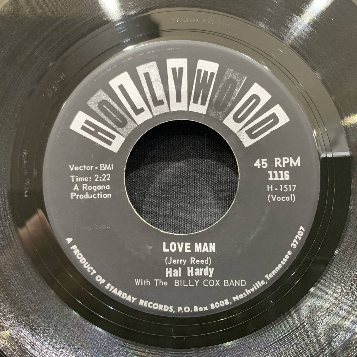 【目立った傷や汚れなし】【EP】Hal Hardy with The Billy Cox Band - Love Man / House Of ...