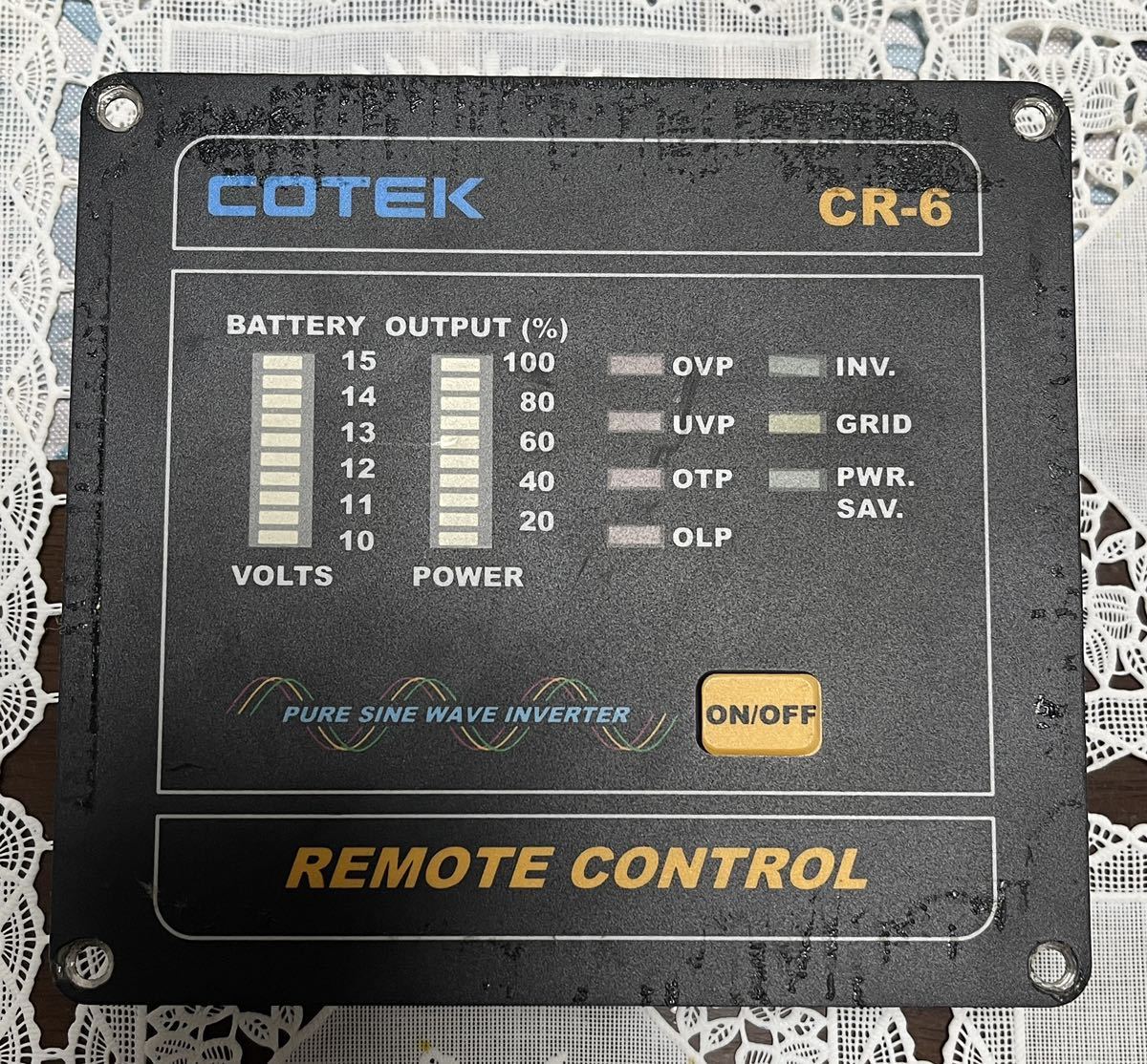 【やや傷や汚れあり】COTEK ★ CR-6 12V ★の落札情報詳細 - ヤフオク落札価格検索 オークフリー