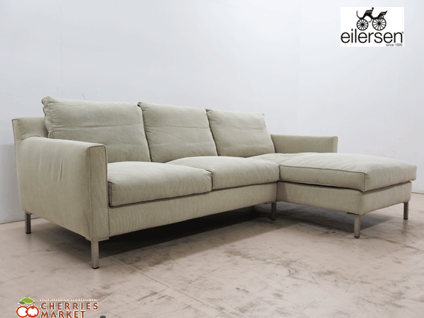 【やや傷や汚れあり】 展示品 eilersen アイラーセン ACTUS アクタス ストリームライン カウチソファ/コーナーソファ 67万の落札情報詳細 - Yahoo!オークション落札価格 ...