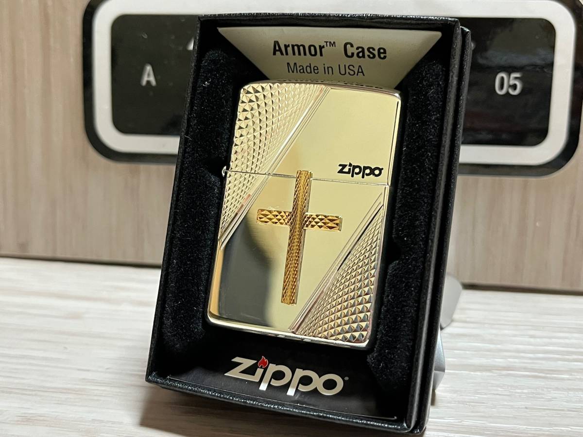 【未使用】大量出品中!【希少】新品未使用 2018年製 Zippo Armor 'Cross Metal' クロスメタル シルバーカラー アーマー ジッポー 喫煙 オイルライターの落札情報詳細 ...
