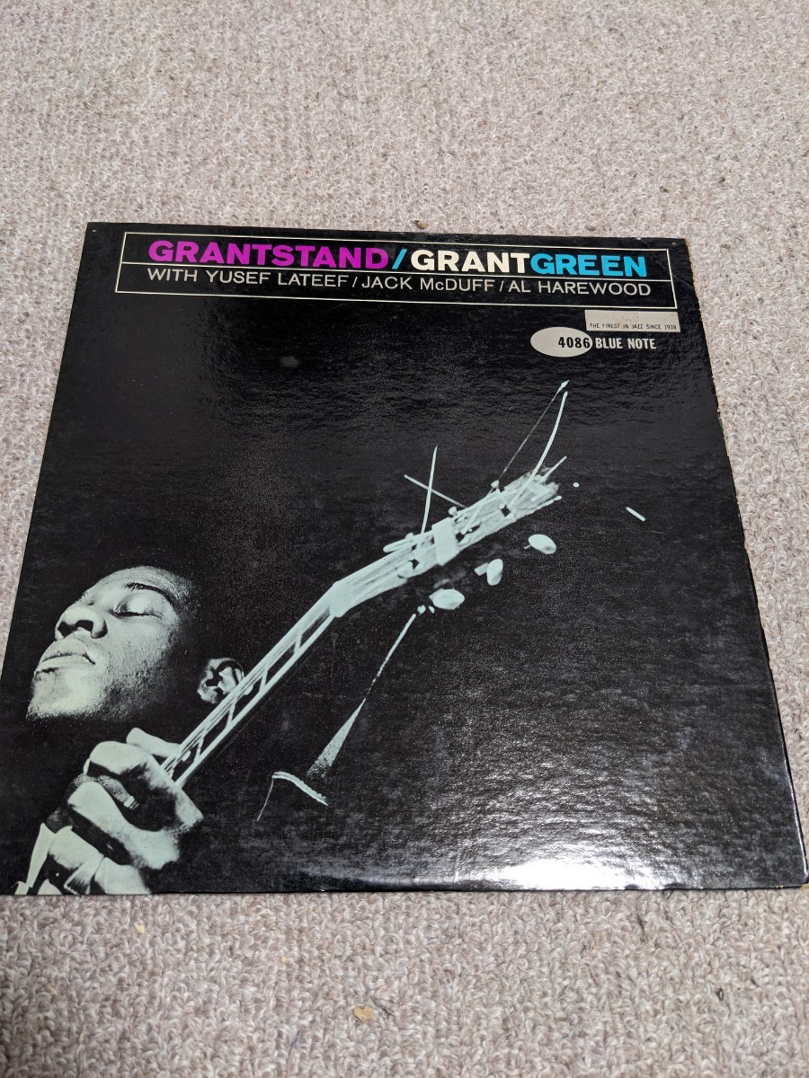 【やや傷や汚れあり】LP：GRANT GREEN GREEN STREET グリーン・ストリート グラント・グリーン：BLUE NOTE ...