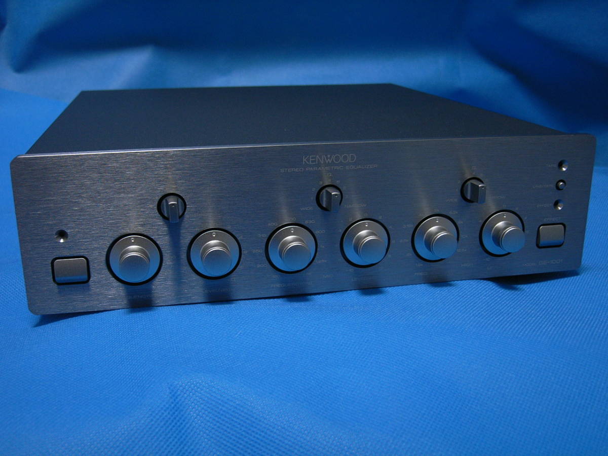 【目立った傷や汚れなし】★中古美品★kenwood ケンウッド パラメトリックイコライザー Ge 1001★取扱説明書有り★ルーム