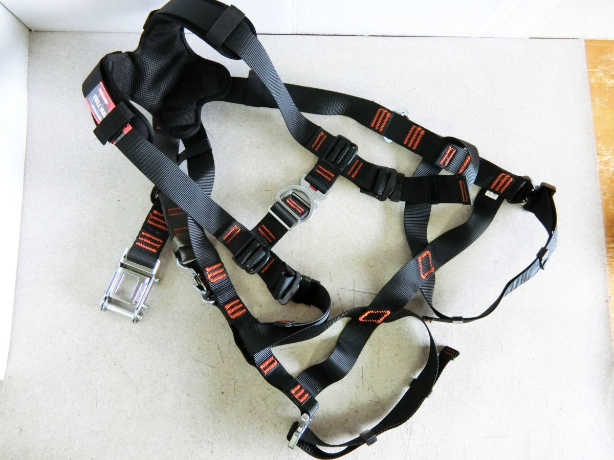 【やや傷や汚れあり】 藤井電工 TSUYORON ツヨロン フルハーネス型 墜落制止用器具 安全帯 Lサイズの落札情報詳細 - ヤフオク落札価格検索 オークフリー