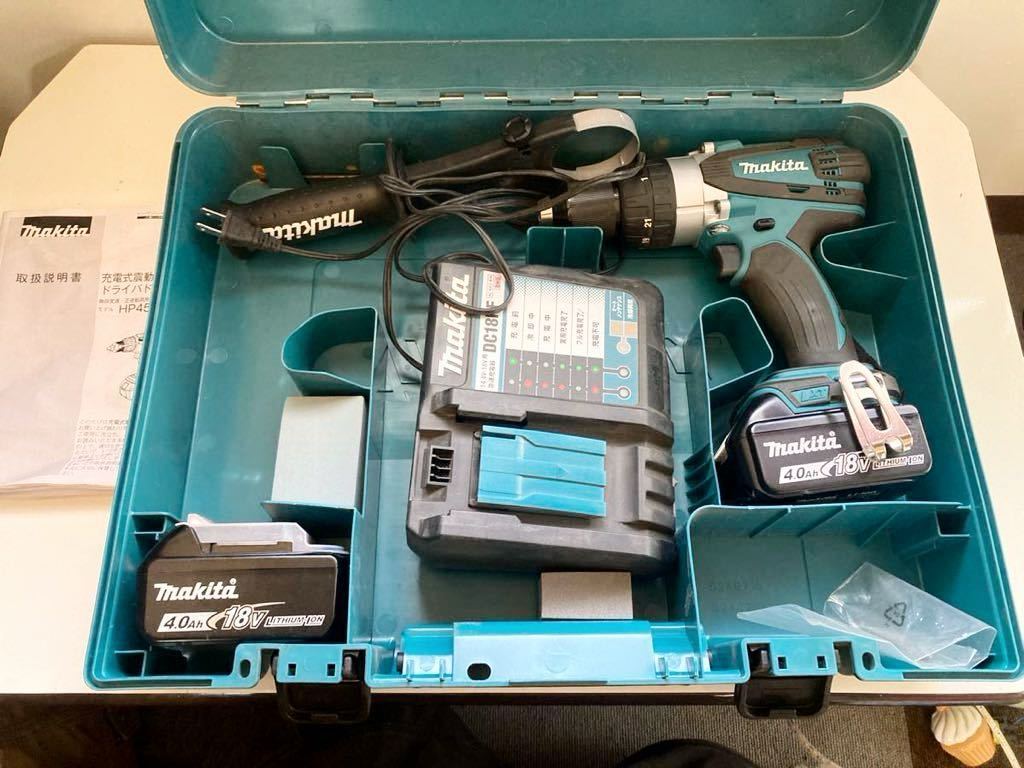 【目立った傷や汚れなし】振動 ドリル マキタ makita 充電式 ドライバドリル 18V ※品番追記 ケース付 インパクトドライバ インパクトレンチ DIY 車 1円 出品の落札情報詳細 ...