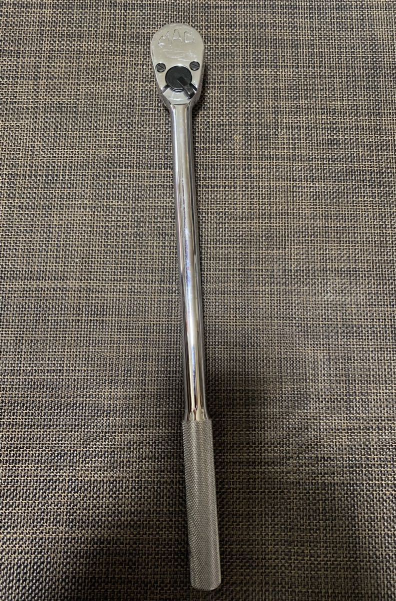 【やや傷や汚れあり】★MAC TOOLS マックツール VR15ラチェットハンドル 差込角12.7mm（1/2)の落札情報詳細 - ヤフオク ...
