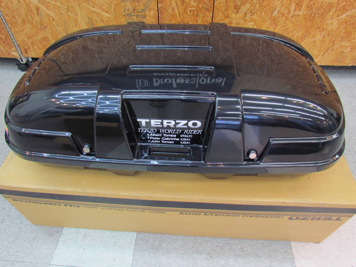 【未使用】TK-SG2 TERZO ルーフボックス テルッツオ EA-14 マルチトランク 黒色の落札情報詳細 - ヤフオク落札価格検索 オークフリー