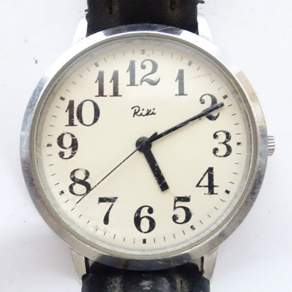【傷や汚れあり】♪tyot 962-2 144 SEIKO セイコー × 渡辺力 Riki VX51-K050 白文字盤 腕時計 動作品 電池交換済み 裏蓋閉まってません 現状品の落札情報詳細 ...