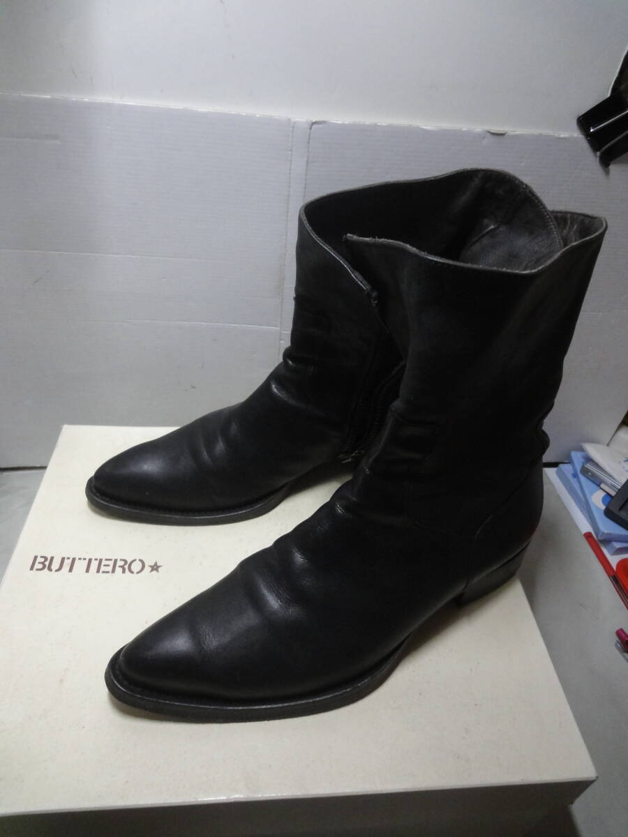 【やや傷や汚れあり】【BUTTERO☆ B822UFGB ショートブーツ？ サイズ表記40】の落札情報詳細 - ヤフオク落札価格検索 オークフリー