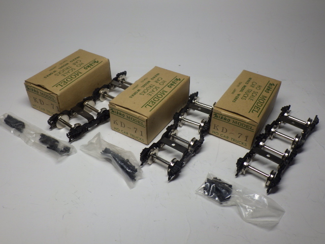 【未使用に近い】 台車各種 ・日光 KD-71 PL ×3式 / ・小高 KD-71 PV ×2式 (中古・ジャンク) の落札情報詳細 - Yahoo!オークション落札価格検索 オークフリー