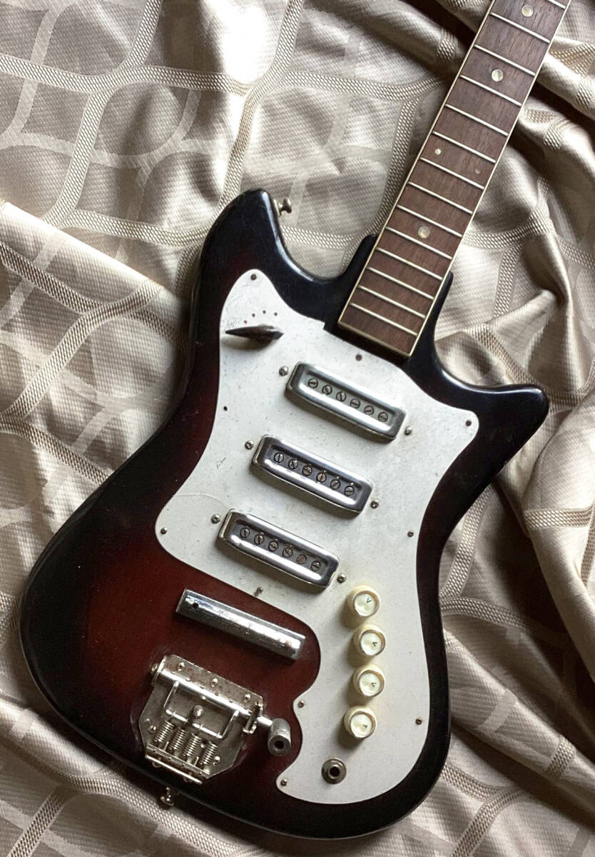 【傷や汚れあり】Kawai カワイ エレキギター ジャンク 【検】 S-90L S-80 ビザール テスコ teisco elk ...
