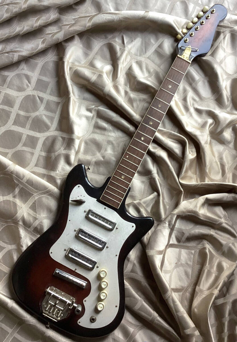 【傷や汚れあり】Kawai カワイ エレキギター ジャンク 【検】 S-90L S-80 ビザール テスコ teisco elk ...