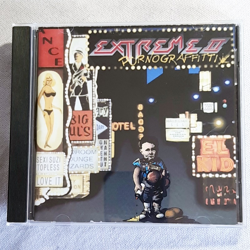 【やや傷や汚れあり】EXTREME II「PORNOGRAFFITTI」＊USロックバンド・エクストリームの1990年リリース・2作目の ...