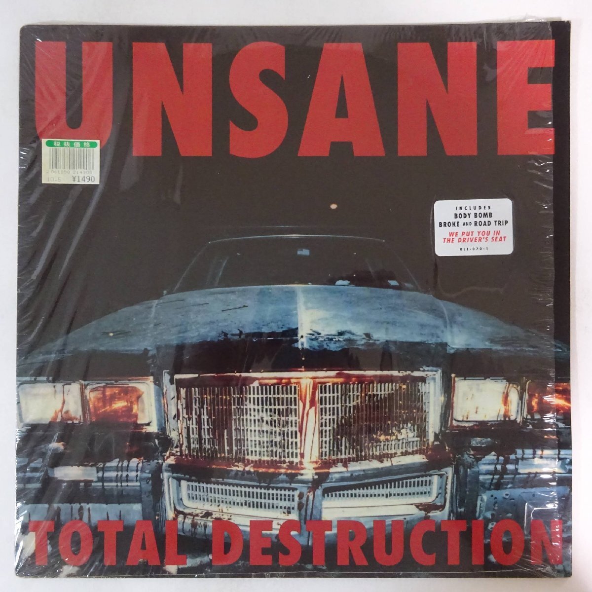 【やや傷や汚れあり】14029969;【US盤/ハイプステッカー/シュリンク付】Unsane / Total Destructionの落札情報詳細 - ヤフオク落札価格検索 オークフリー