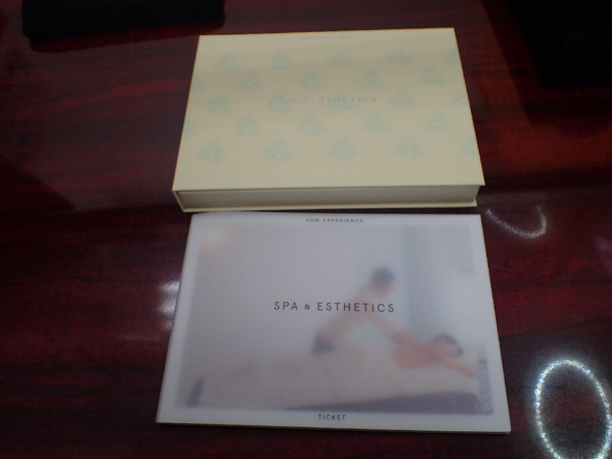 【未使用】【大黒屋】【1円スタート】sow experience ソウエクスペリエンス 個室スパ＆エステチケットPLUS 発行日：2023.12.11【送料無料】の落札情報詳細 - ヤフオク ...