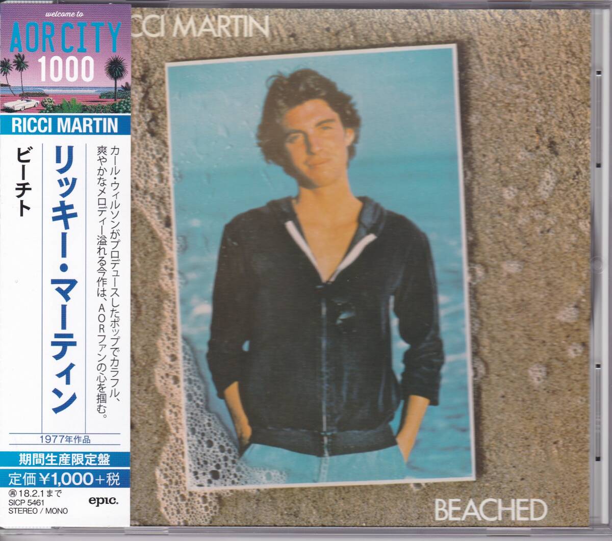 【目立った傷や汚れなし】AOR/SSW/ライトメロウ RICCI MARTIN / Beached +4 (1977) 廃盤 国内最新プレス盤 ...