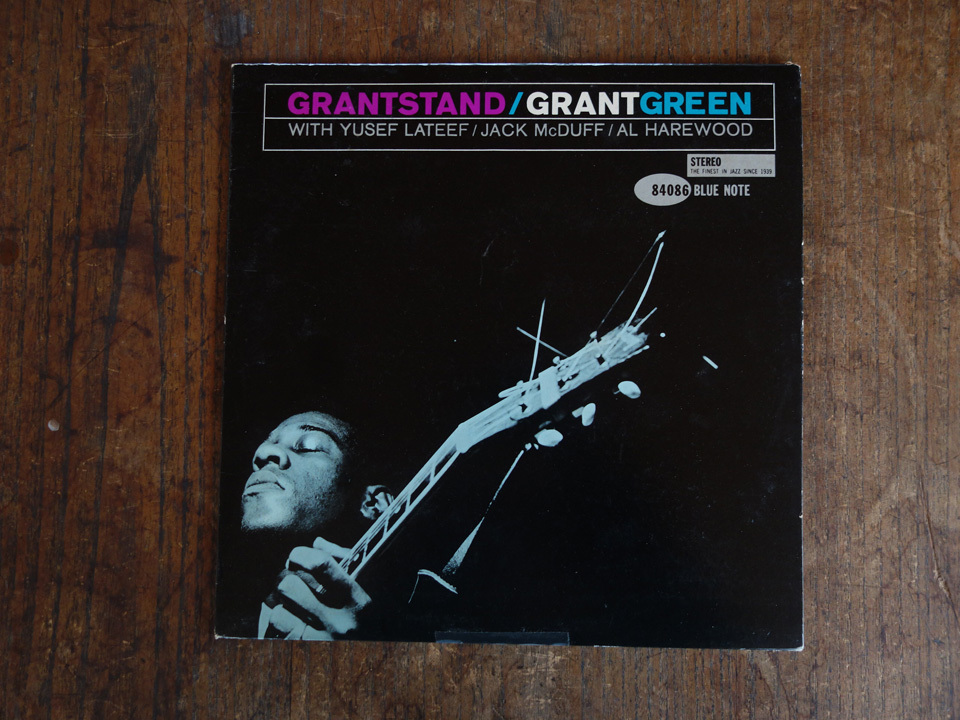 【やや傷や汚れあり】米 RVG刻印 美盤 GRANT GREEN/GRANTSTAND/BLUE NOTE BST-84086 グラント ...