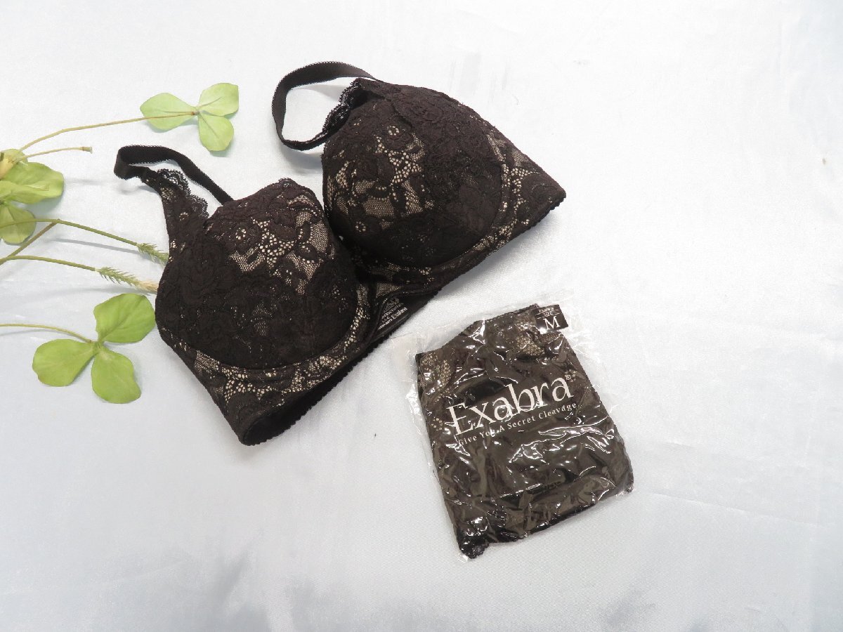 【未使用に近い】美品★エクサブラ Exabra ブラジャー ショーツ セット E70 M★の落札情報詳細 - ヤフオク落札価格検索 オークフリー