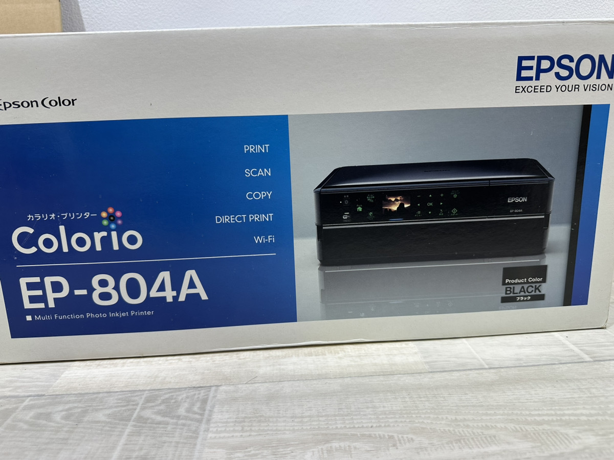 【目立った傷や汚れなし】★EPSON カラリオ EP-804A インクジェットプリンター エプソン Colorio★の落札情報詳細 - Yahoo!オークション落札価格検索 オークフリー