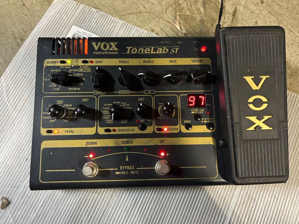 【やや傷や汚れあり】VOX ToneLab VOX VC-12 計2点の落札情報詳細 - ヤフオク落札価格検索 オークフリー