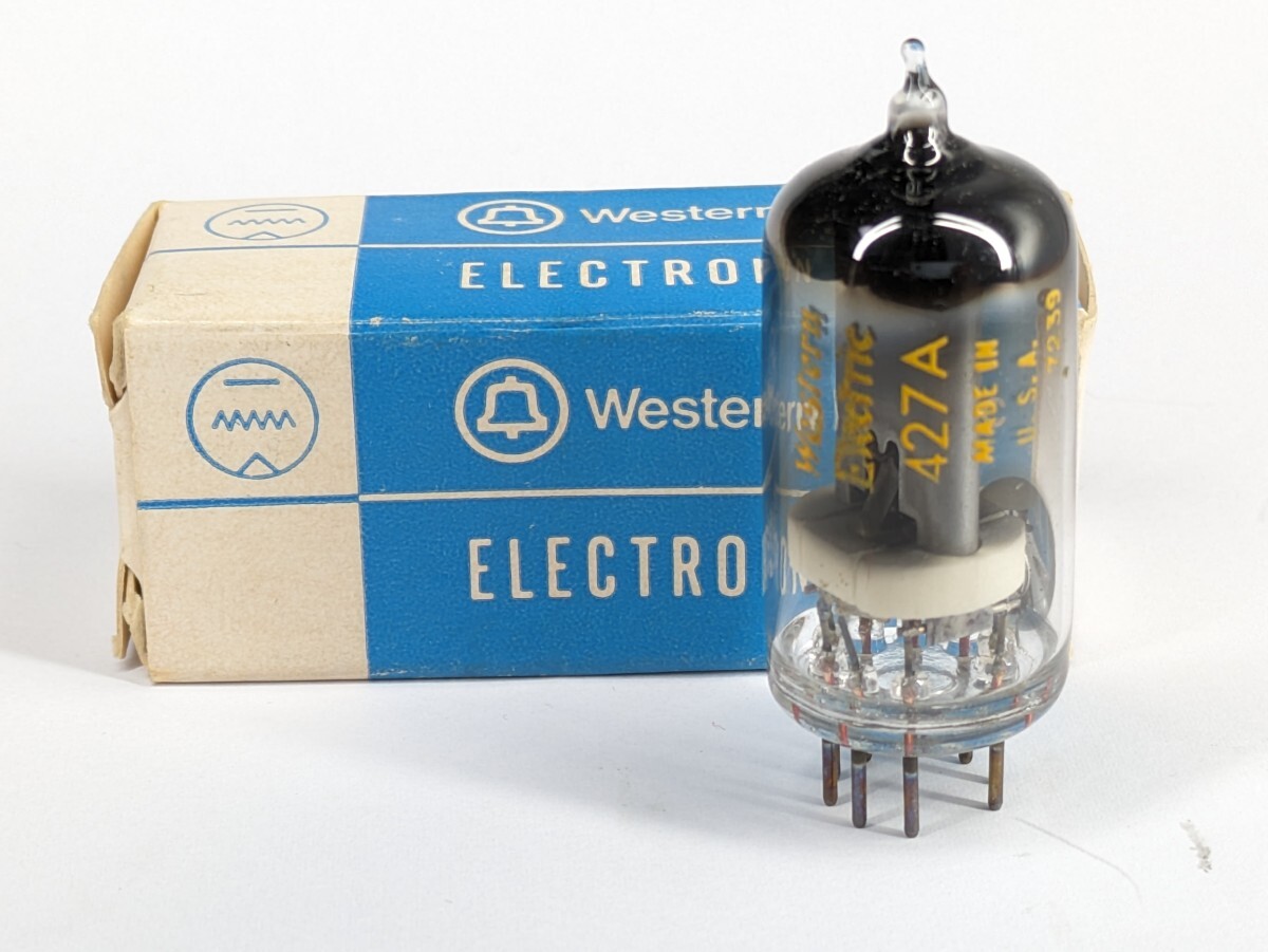 【やや傷や汚れあり】17809 Western Electric 427A 動作未確認 真空管の落札情報詳細 - Yahoo!オークション落札 ...