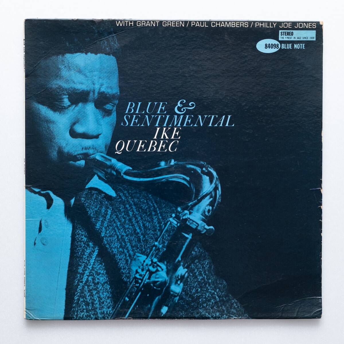 【やや傷や汚れあり】US完オリ盤 BLUE NOTE ST-84098 Ike Quebec / Blue And Sentimental ...