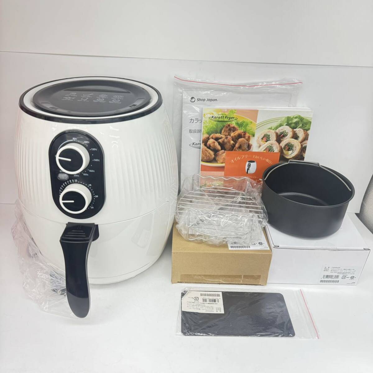 【未使用に近い】SHOP JAPAN ショップジャパン カラットフライヤー KRF-601WHの落札情報詳細 - Yahoo!オークション落札価格検索 オークフリー