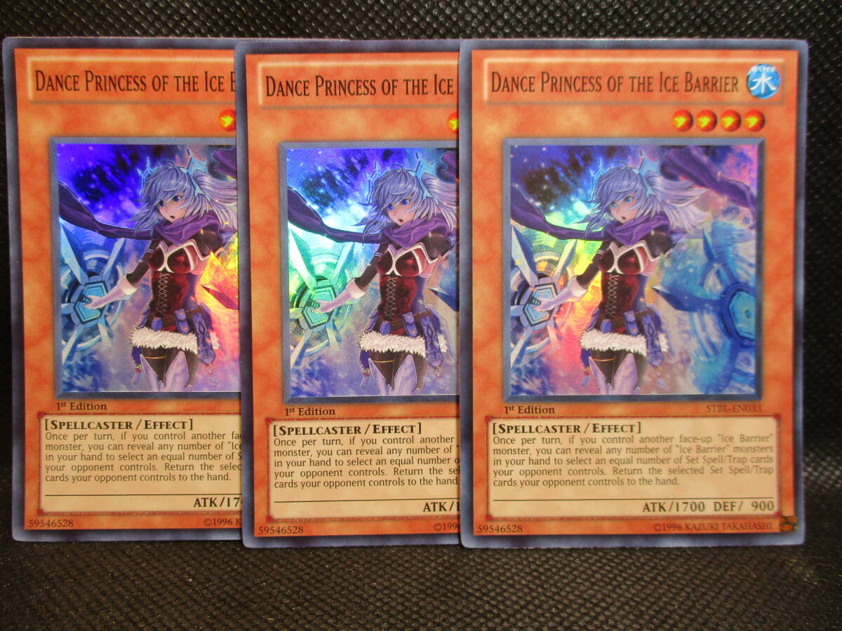 【未使用】DPM2★遊戯王 英語 1st Dance Princess of the Ice Barrier 氷結界の舞姫 STBL ...