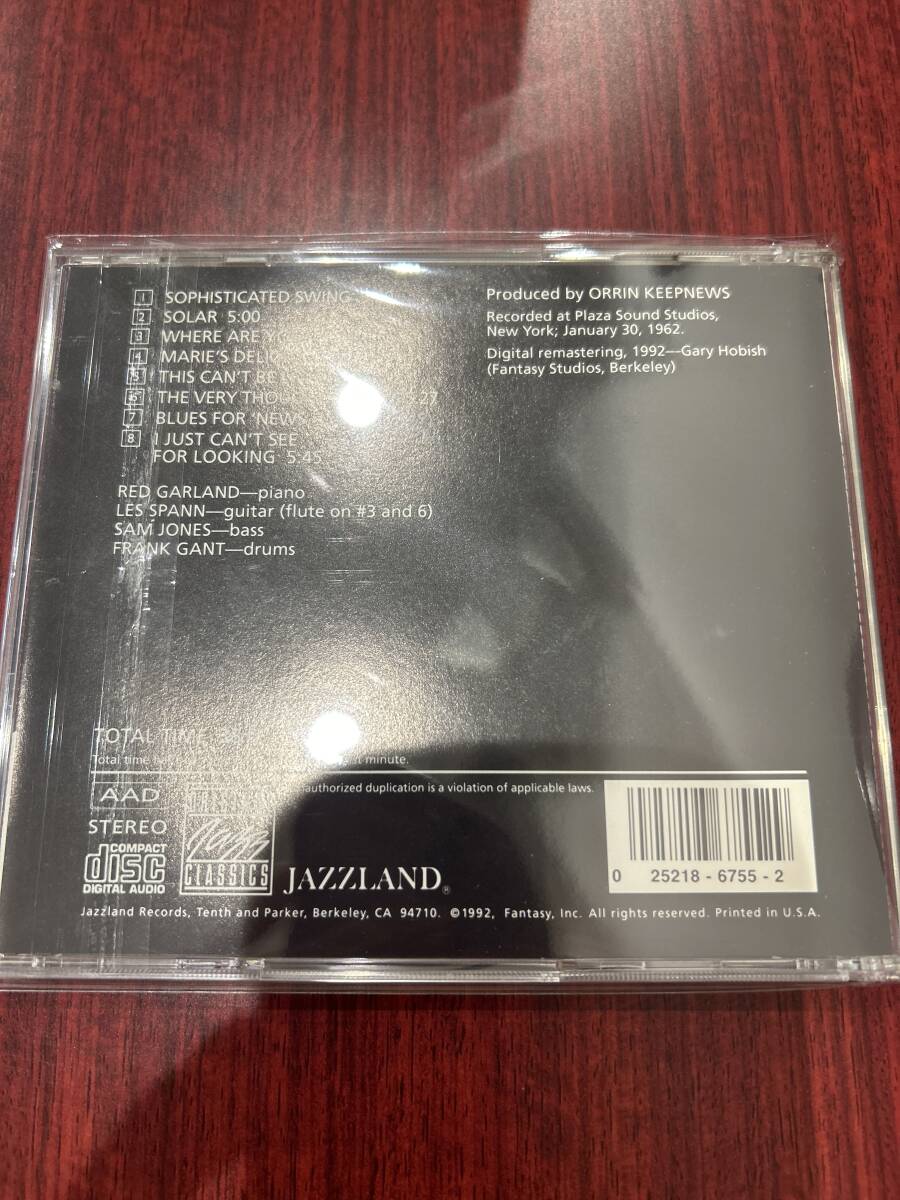 【目立った傷や汚れなし】レア廃盤 輸入盤CD Prestige 名盤 RED GARLAND/レッド・ガーランド Red Garland ...