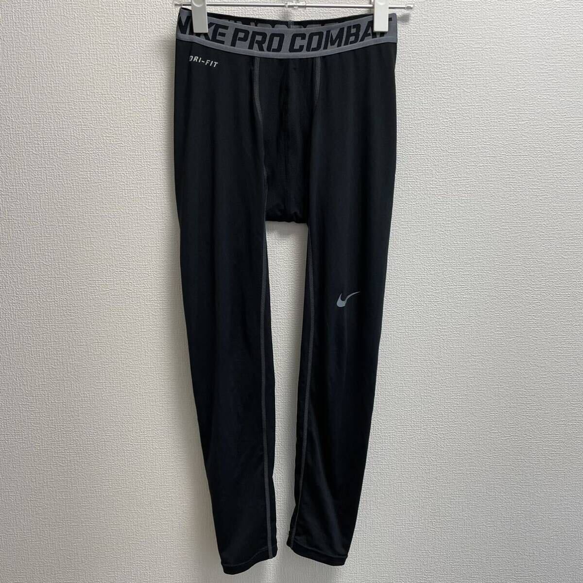 【目立った傷や汚れなし】NIKE PRO COMBAT DRY FIT ナイキプロコンバット ドライフィット メンズ トレーニングレギンス スパッツ XLサイズ 黒 ジム ランニングの落札情報 ...