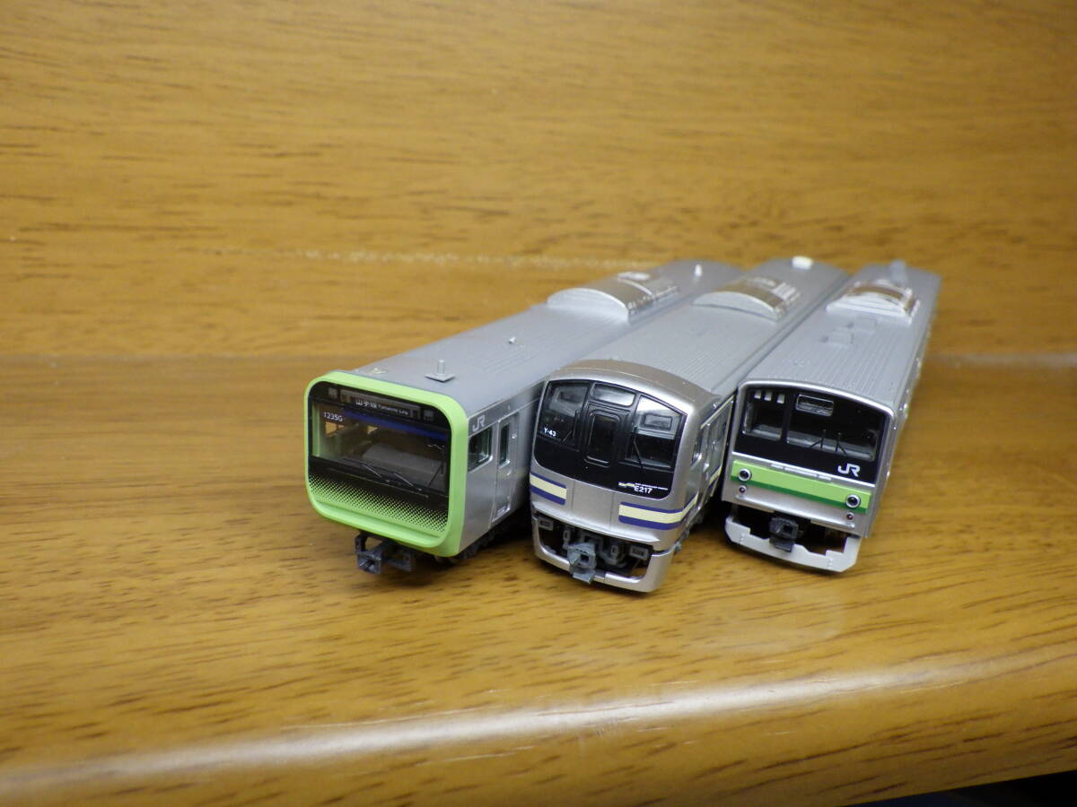 【全体的に状態が悪い】ジャンク No.31 KATO E217系 E235系 205系 先頭車 3両 横浜線 横須賀線 山手線の落札情報詳細 - ヤフオク落札価格検索 オークフリー