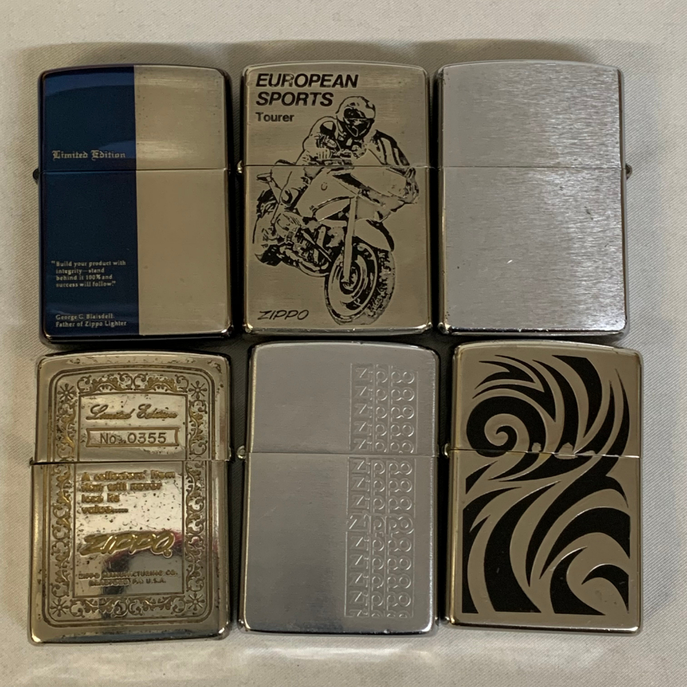 【やや傷や汚れあり】zippo Limited Edition 限定品 EUROPEAN SPORTS ジッポ ライター リミテッド ...