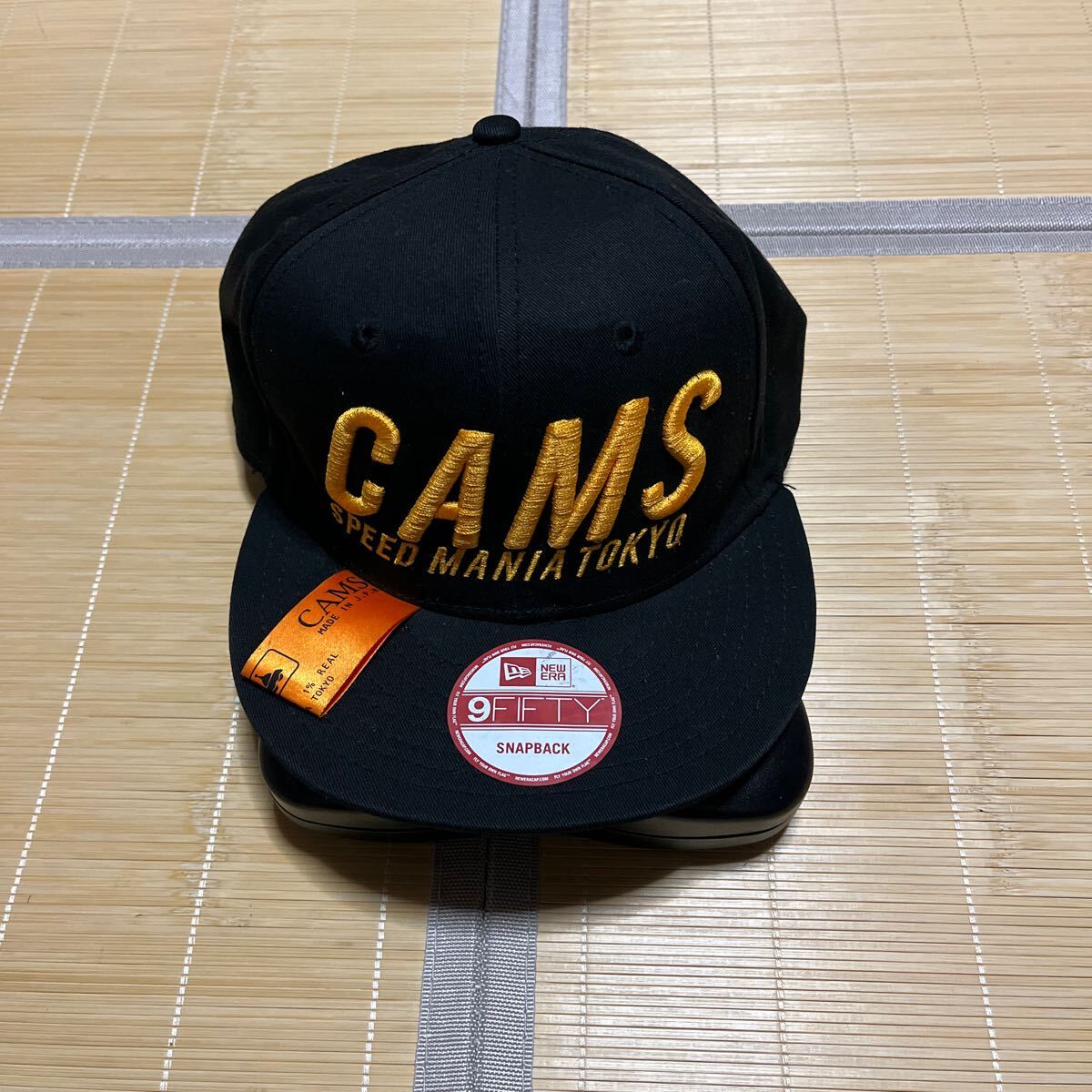 【目立った傷や汚れなし】CHALLENGER × SAMS CAMS NEW ERA CAP キャップ 黒 ブラック 9FIFTY 東京 ...