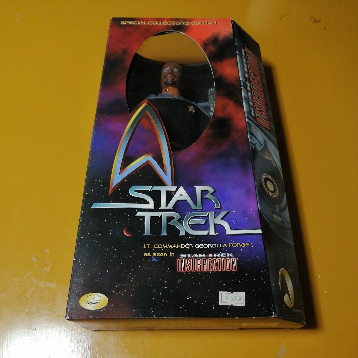B376 STAR TREK スタートレック Insurrection LT.COMMANDER GEORDI LAFORGE ですの落札情報 ...