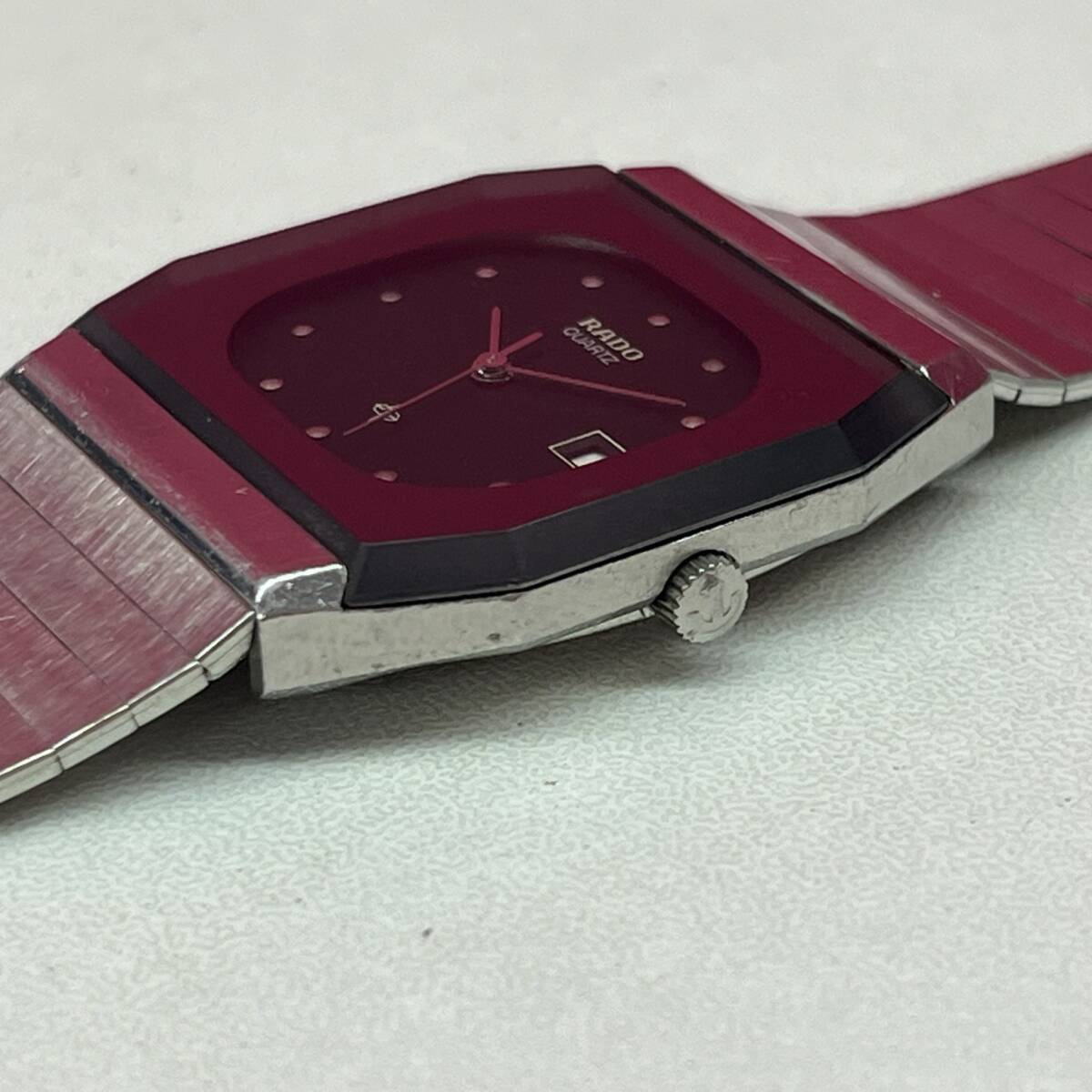 【傷や汚れあり】Z831-C8-295 RADO ラドー メンズ腕時計 QUARTZ クォーツ 129.2022.4 デイト 黒文字盤の落札 ...