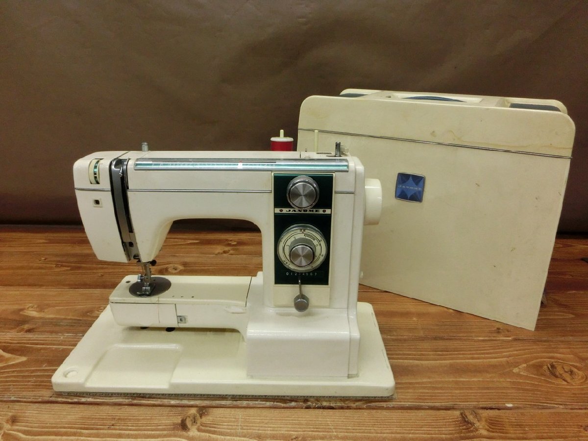 【傷や汚れあり】【O-6530】ミシン JANOME ジャノメ EXCEL Model 813 本体のみ 現状品 東京引取可【千円市場】の落札 ...
