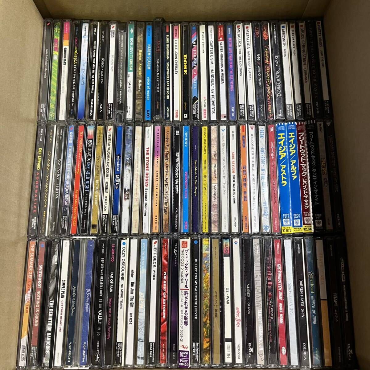【傷や汚れあり】ロック ハードロック メタル ヘビメタ HM HR 洋楽 まとめ CD 約130枚 100サイズ 1箱 転売 転売用 希少盤 あり の落札情報詳細 - ヤフオク落札価格検索 ...