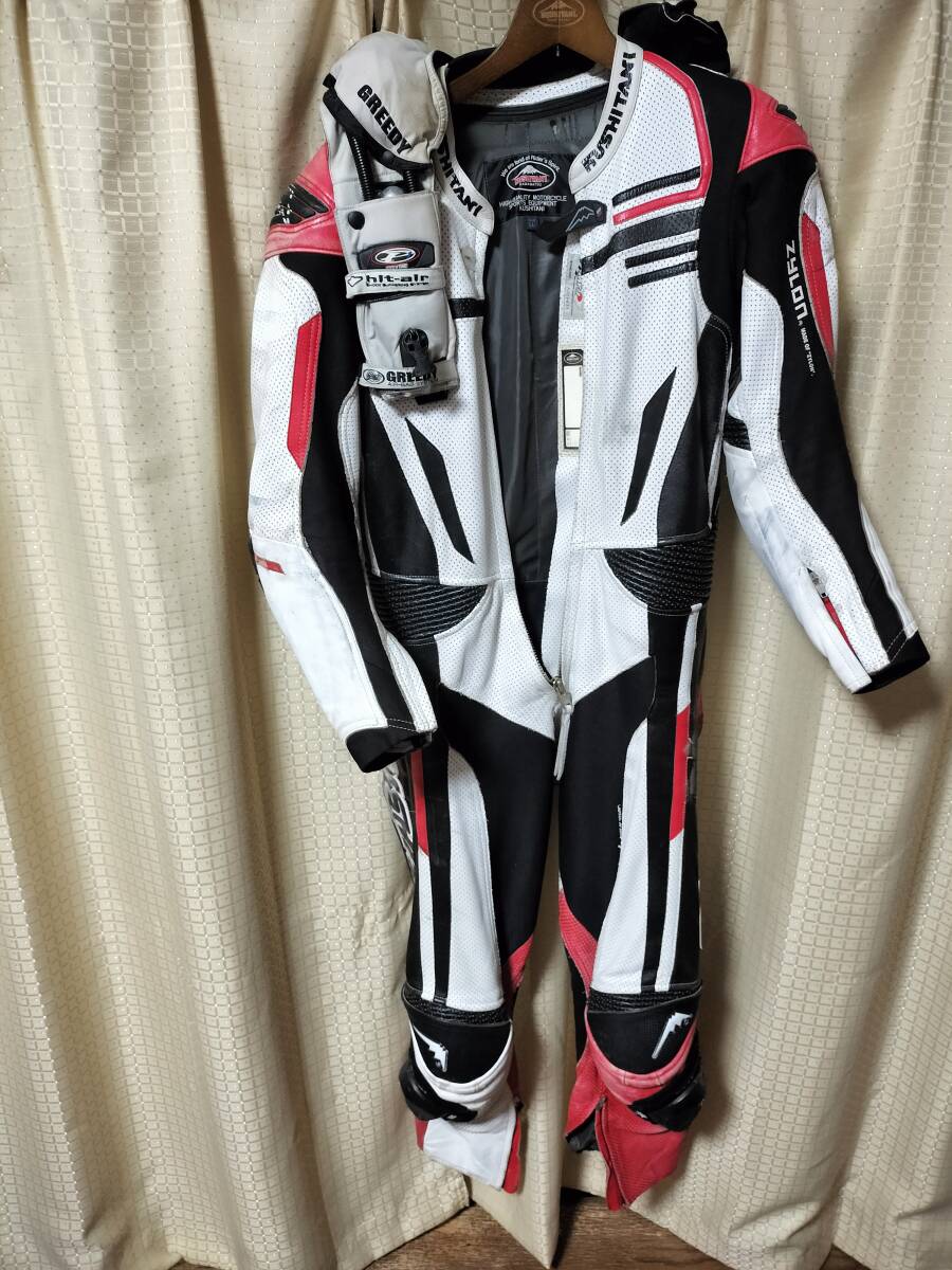 【目立った傷や汚れなし】KUSHITANI クシタニ レーシングスーツ LLサイズ hit airエアバック付きの落札情報詳細 - Yahoo!オークション落札価格検索 オークフリー