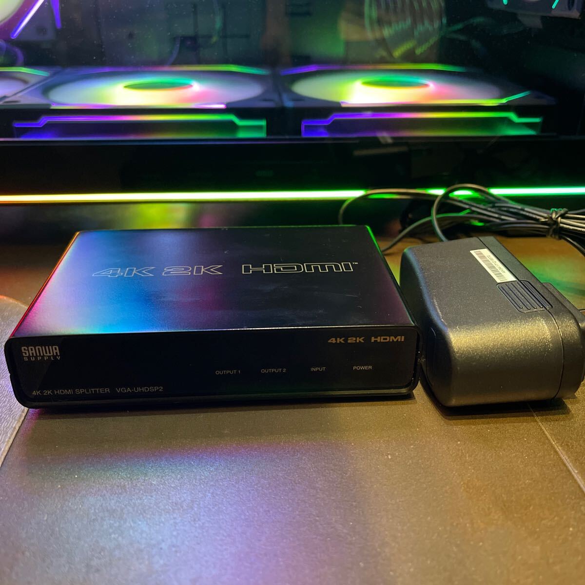 【目立った傷や汚れなし】美品 HDMI分配器 1入力 2出力 4K 2K カスケード接続 同時出力 VGA-UHDSP2 サンワサプライの落札情報詳細 - ヤフオク落札価格検索 オークフリー