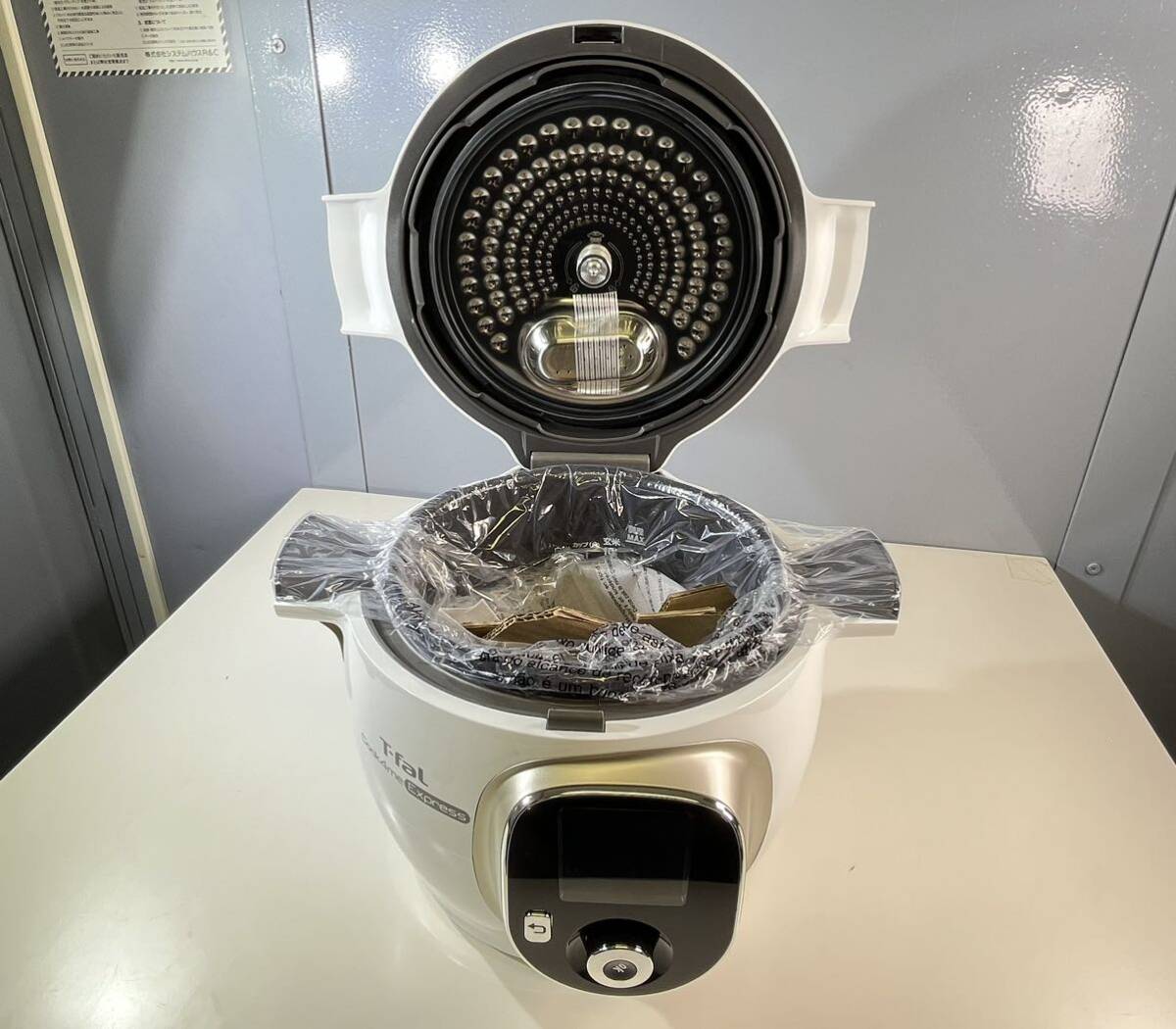 【未使用】★未使用品 T-fal ティファール Cook4me クックフォーミー Express CY8521JP ホワイト マルチクッカー ...