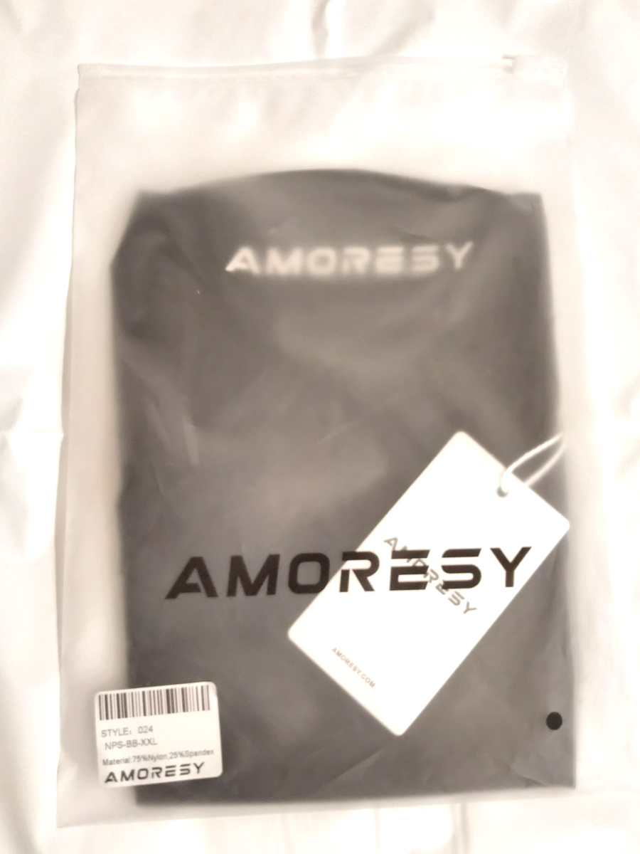 【未使用】AMORESY Aphrodite 024(BB) ブラックxブルー XXL 競泳水着 レオタード レースクイーン ...