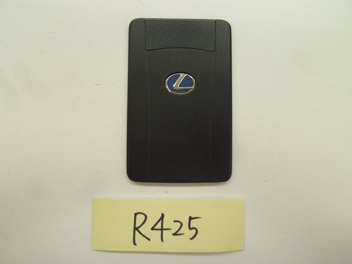 【傷や汚れあり】『R425』レクサス LEXUS CT200H スマートキー カードキー 30年式【ZWA10】14AEA【動作確認済】の落札 ...