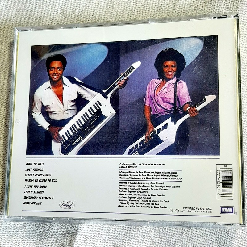 【やや傷や汚れあり】Rene & Angela「WALL TO WALL」＊グループPlushのメンバー、Rene MooreとAngela ...