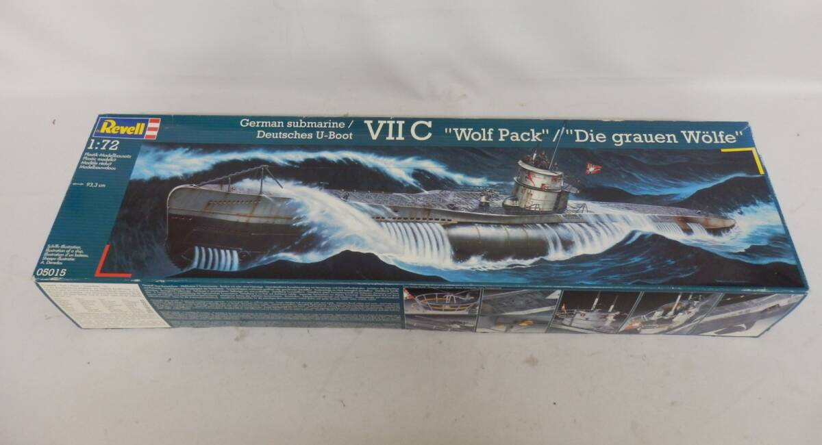 【目立った傷や汚れなし】073C256F Revell レベル 05015 ドイツ Uボート Type VII C ウルフパック 1/72 プラモデル 現状品の落札情報詳細 - ヤフオク落札 ...