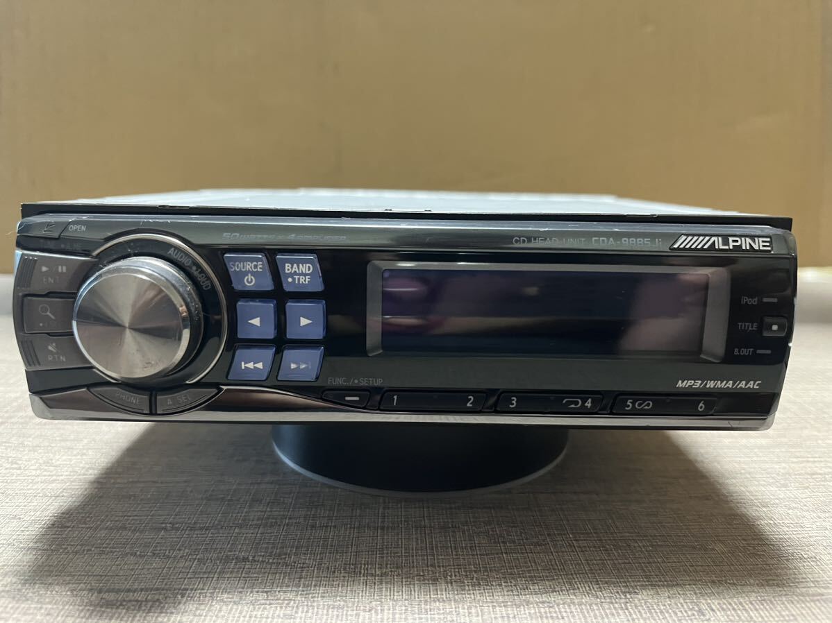 【やや傷や汚れあり】アルパイン CD 1DIN ALPINE CDプレーヤー CDA-9885ji 動作確認済みの落札情報詳細 - Yahoo!オークション落札価格検索 オークフリー